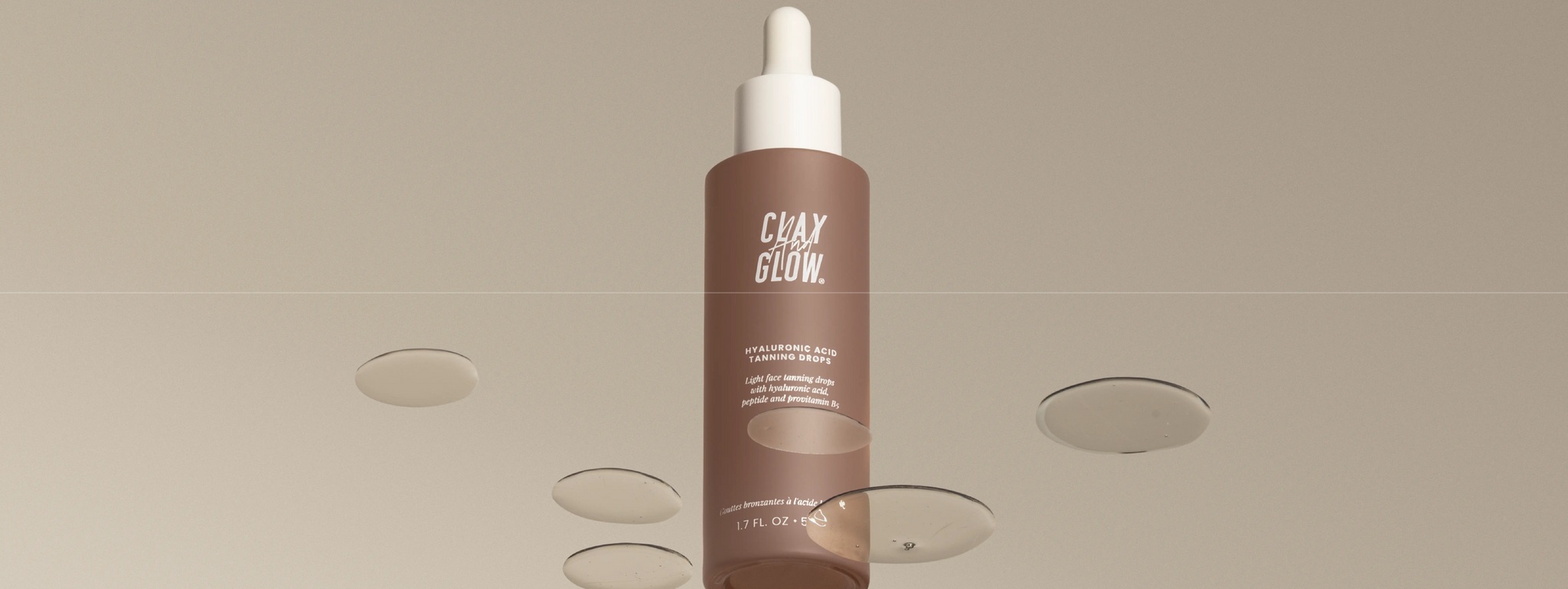 The benefits of our hyaluronic acid tanning drops